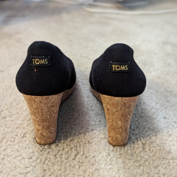 Toms | Shoes | Toms Wedge Heels 75 | Poshmark